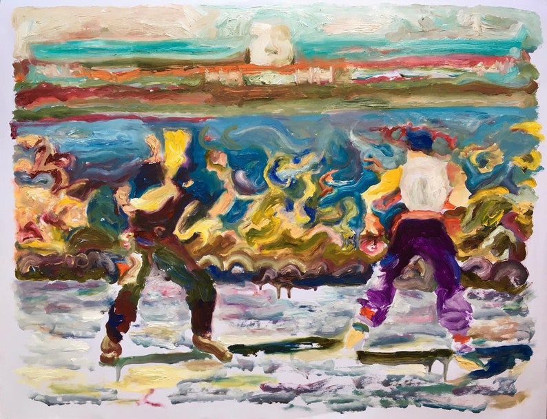 Tekken Poster/canvas From Original Oil Painting Art Print Art Print ...