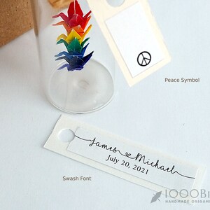 Origami Paper Crane Mini Paper Crane Small Party Favor - Etsy