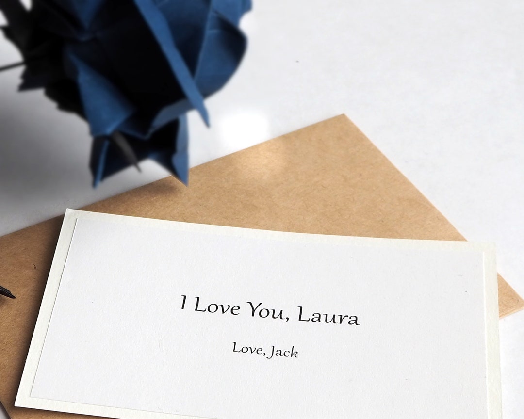 Mini Card – Personalized Gift Message Service - Etsy Australia