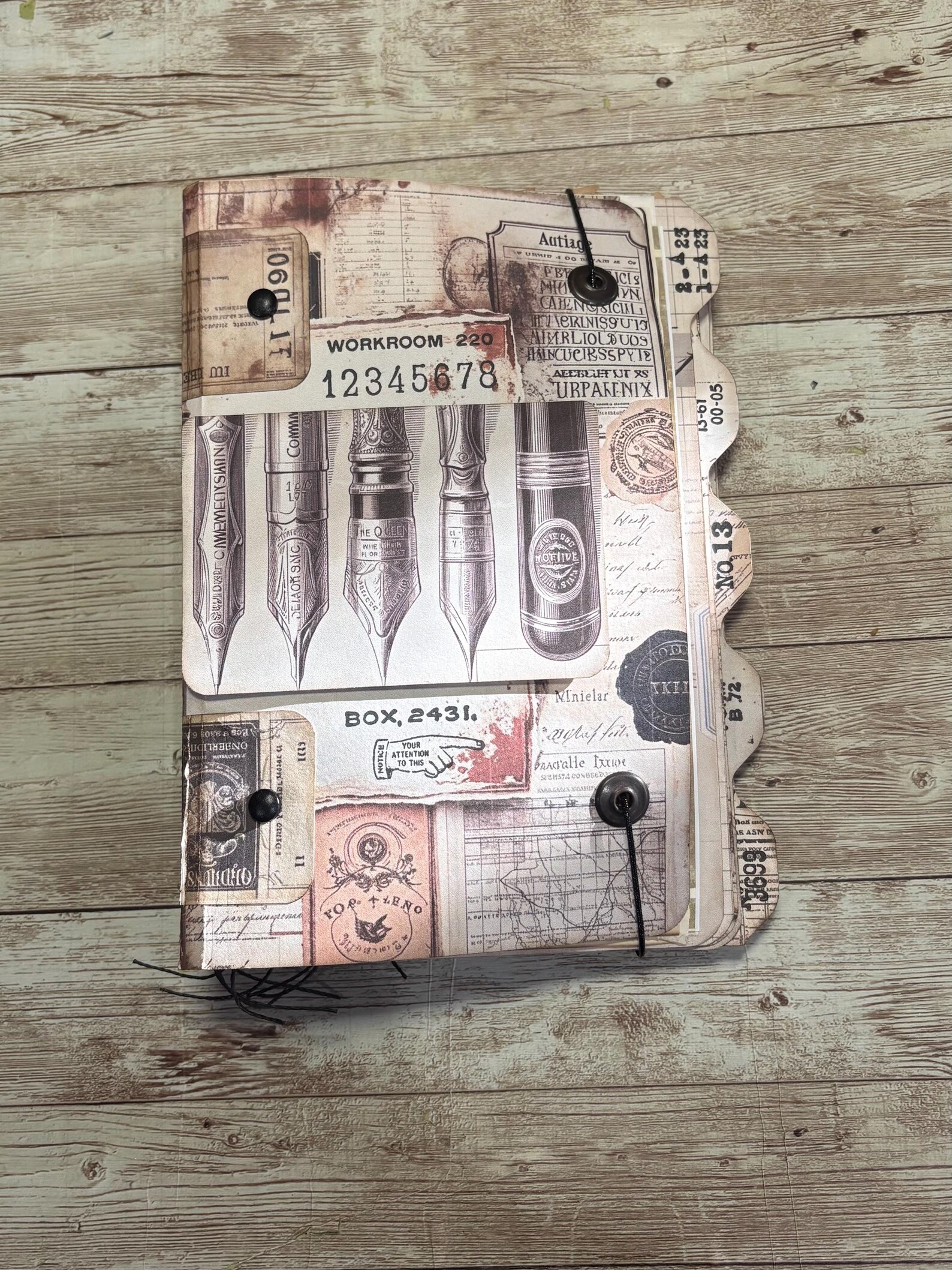 Calligraphy Themed Junk Journal - Etsy