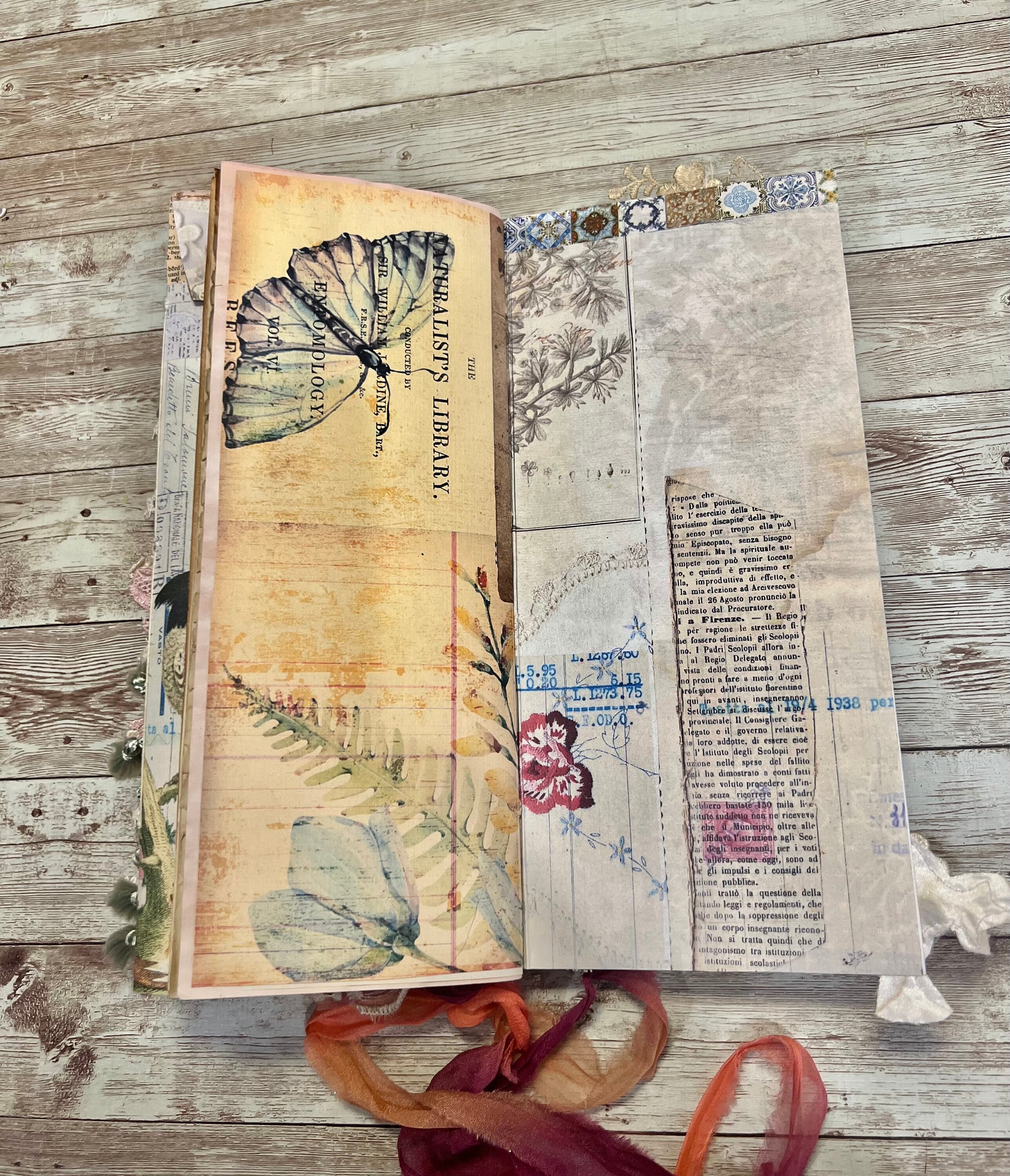 Feminine Tall Flip Flop Journal - Etsy