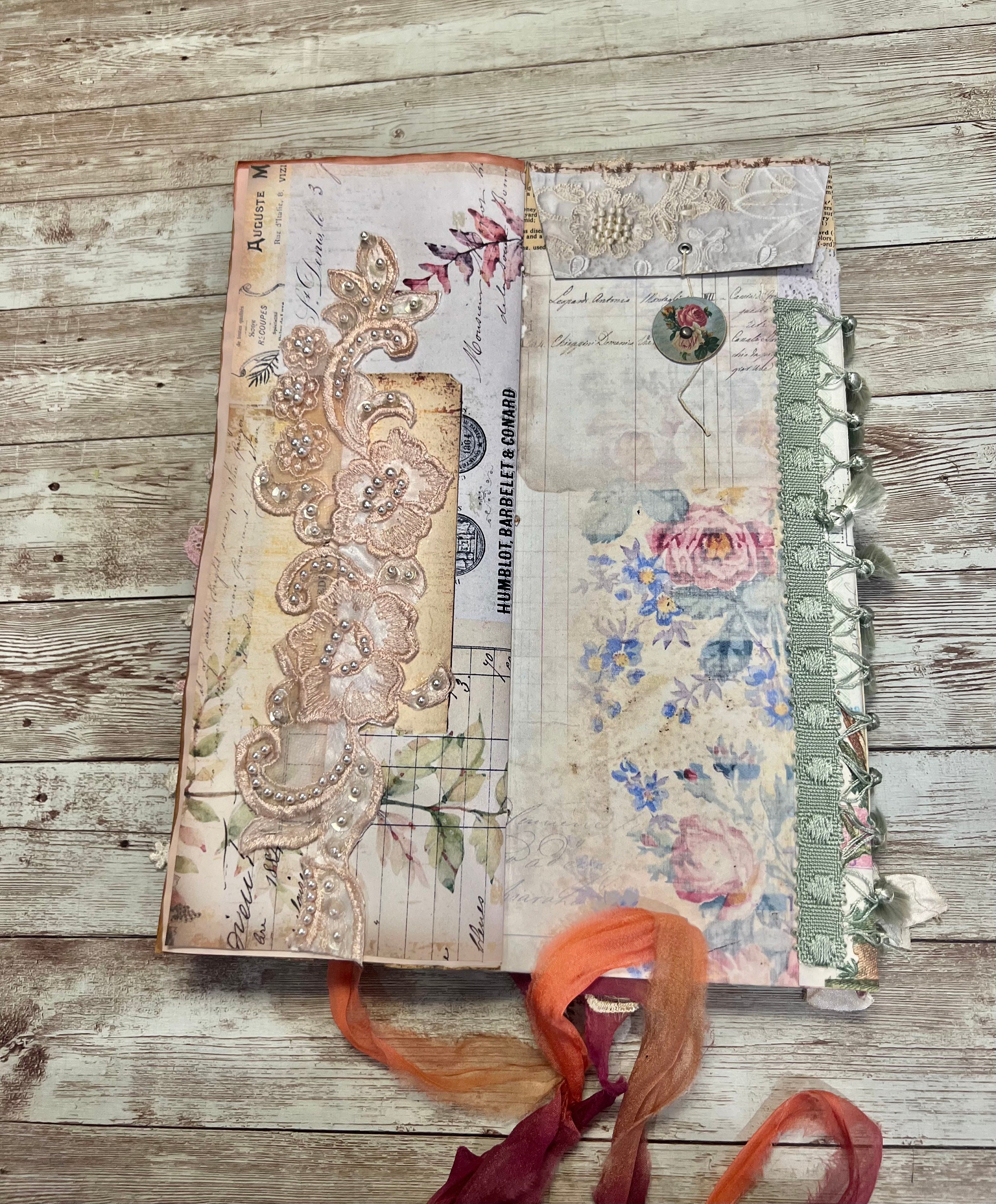 Feminine Tall Flip Flop Journal - Etsy