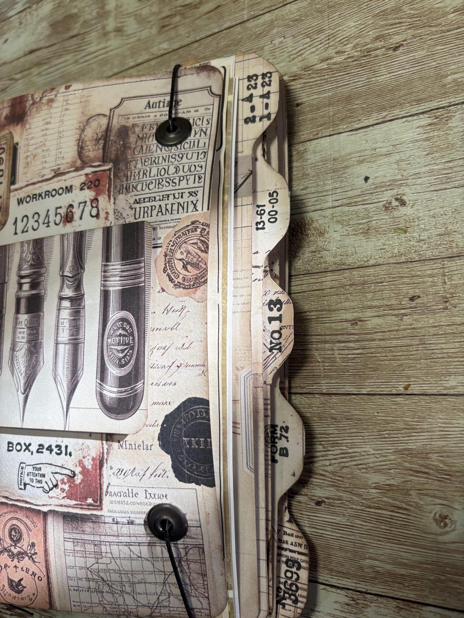 Calligraphy Themed Junk Journal - Etsy