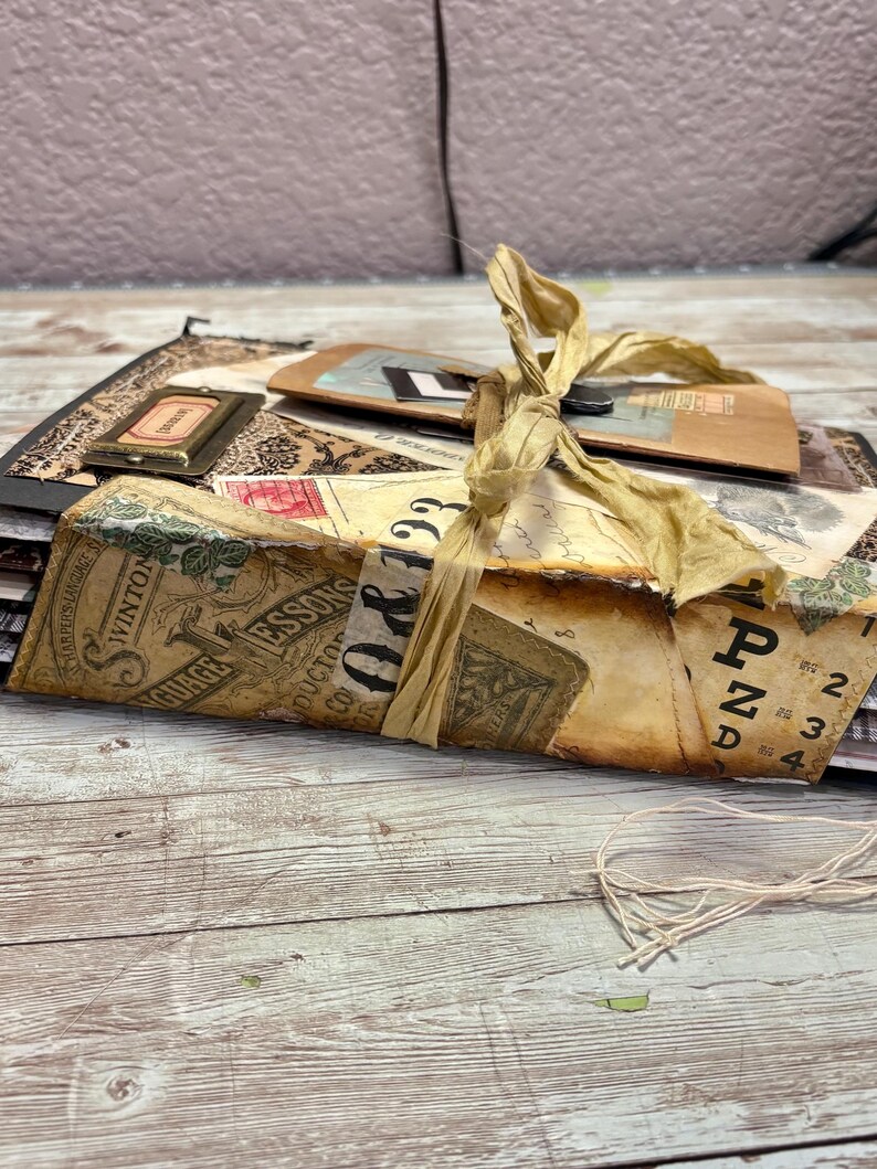 Lovely Big Vintage Junk Journal - Etsy