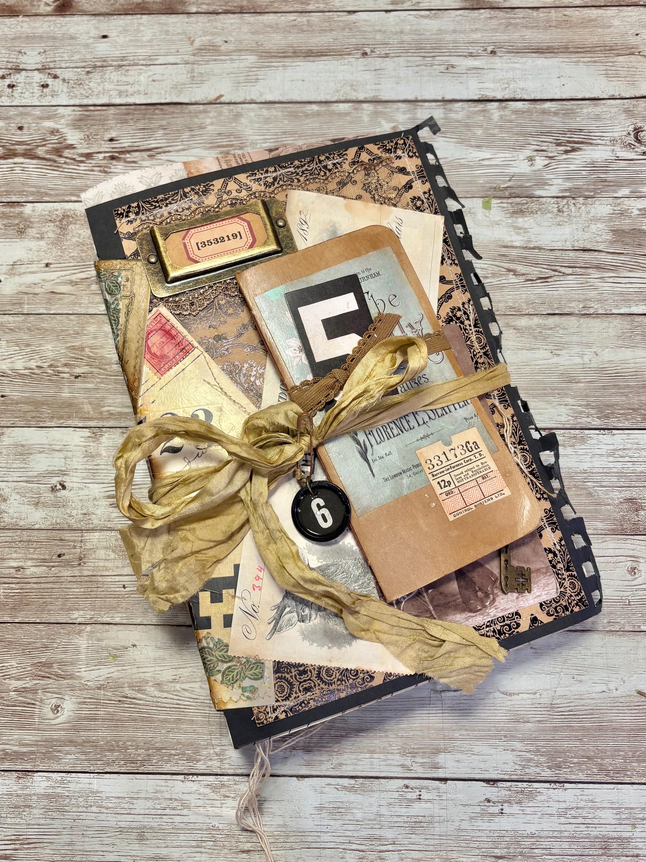 Lovely Big Vintage Junk Journal - Etsy