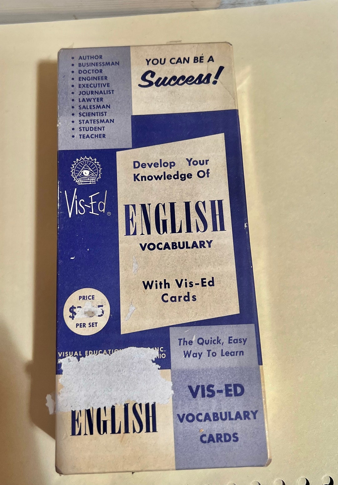 English and Spanish Vocabulary Cards - Etsy