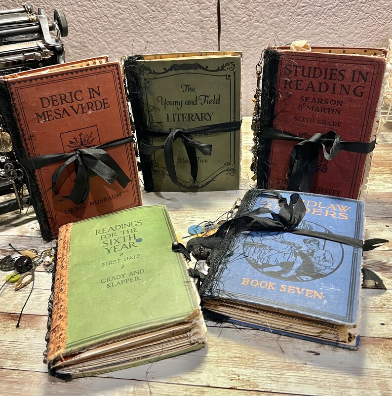 Old Reader Junk Journals - Etsy