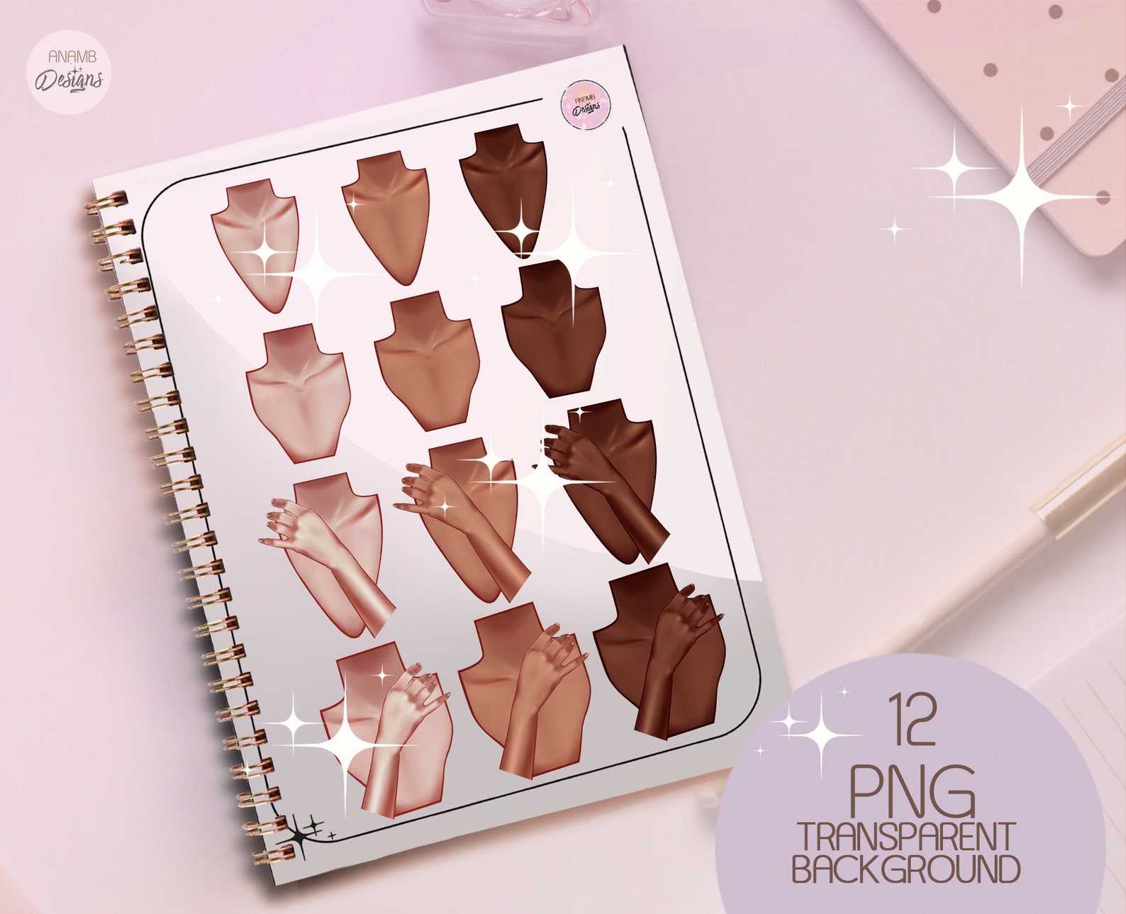 Female Body Torso Clipart, Female Body Png, Hand Png, Printable ...