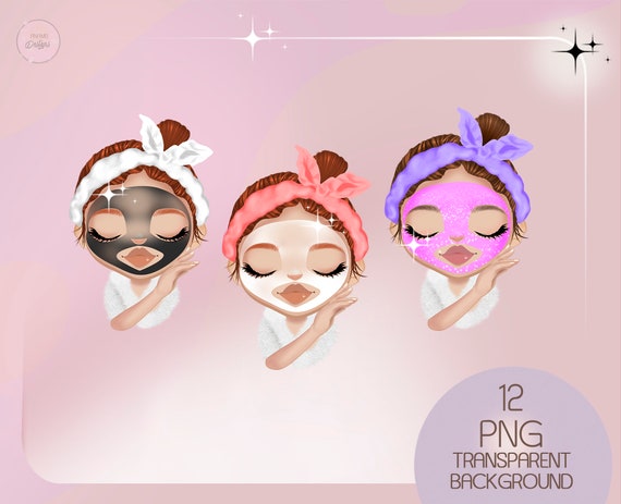 Spa Facial Mask Clip Art
