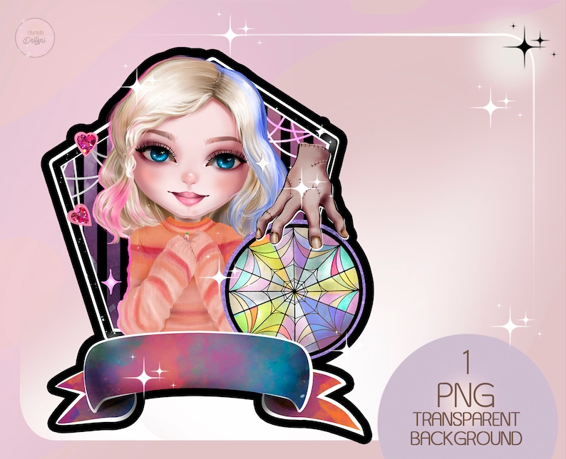 Girl Cake Topper Png, Printable Cake Topper, Birthday Party Theme ...