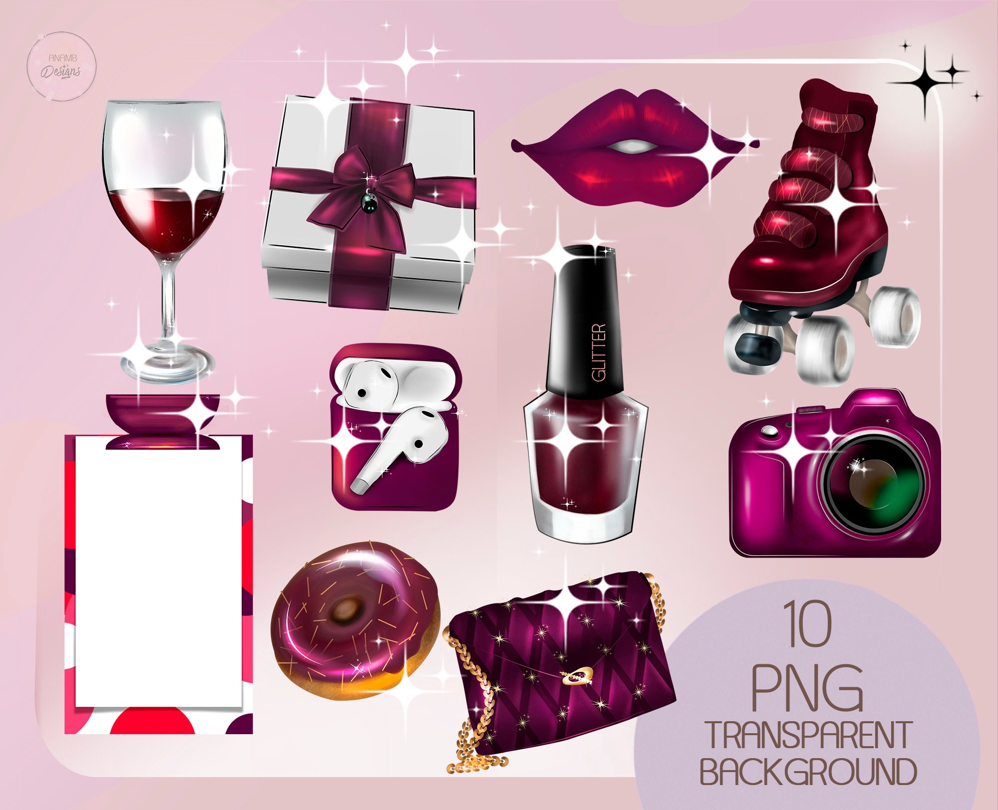 Printable Sticker Kit,journal Digital Stickers, Png Printable ...