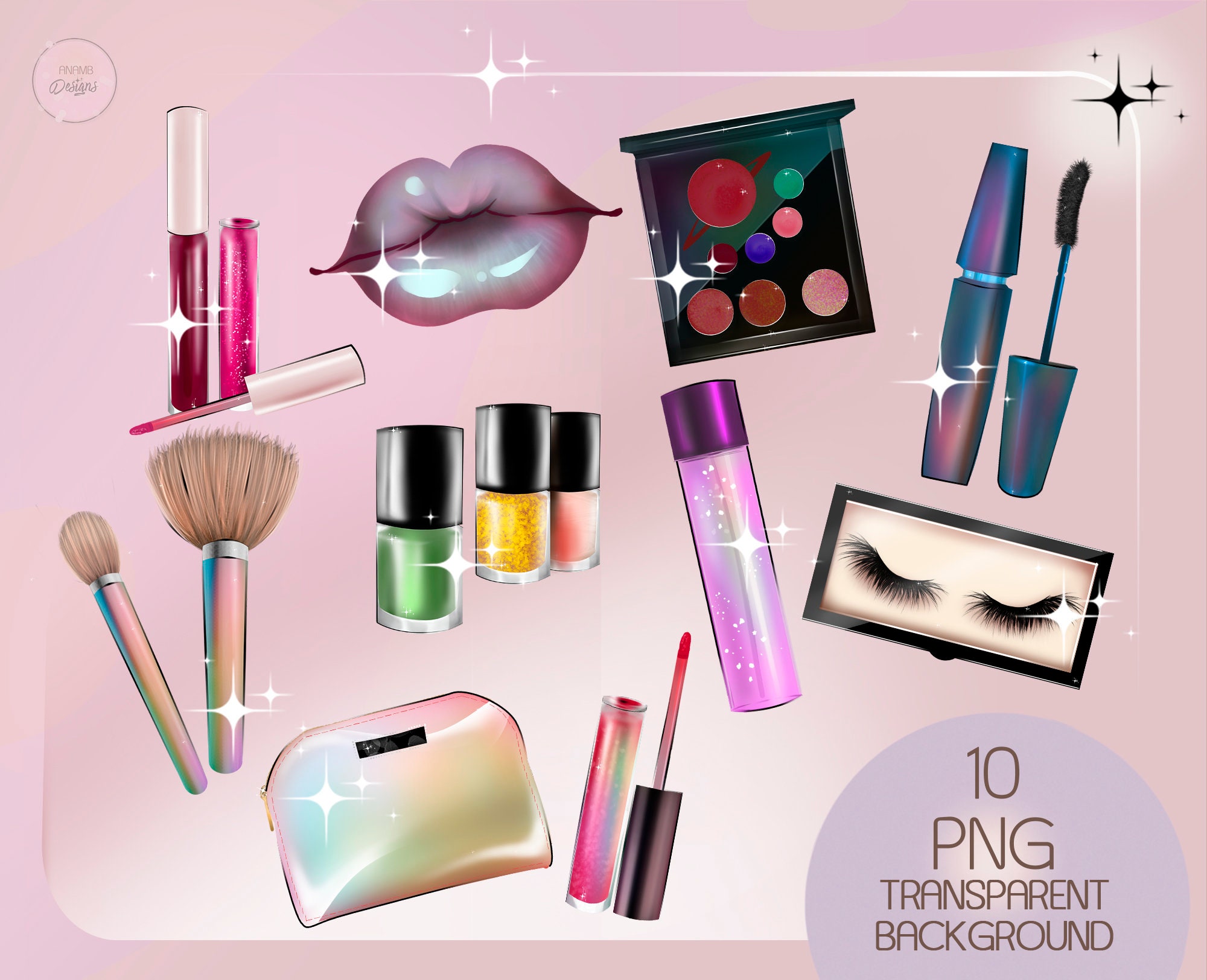 Cosmetics Items Images Png