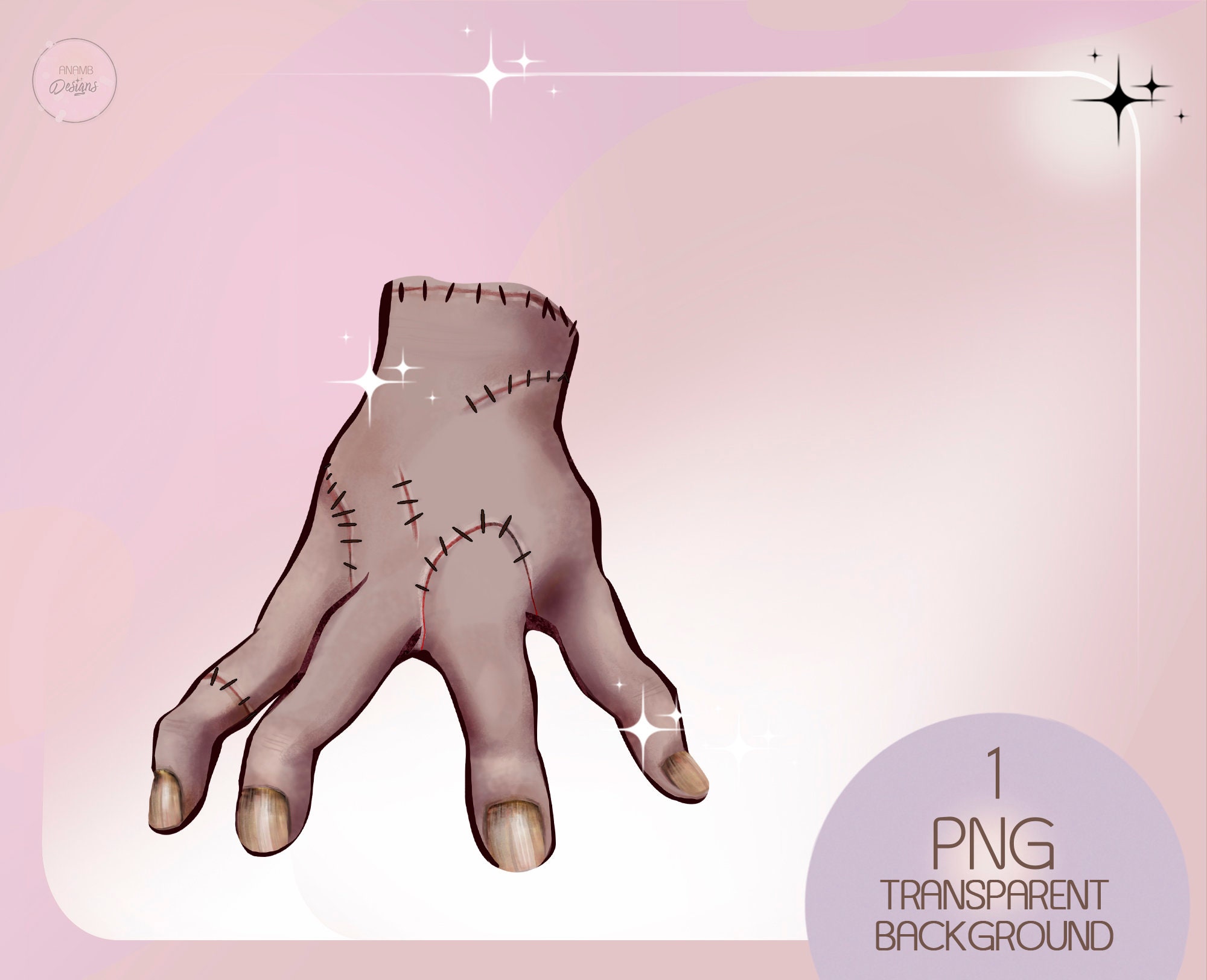 Wednesday Png Cake Topper Png Thing Hand Png Addams Png - Etsy Australia