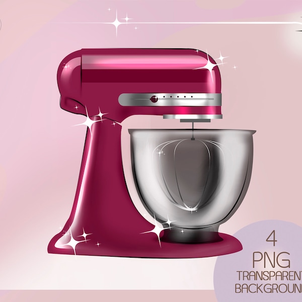 Stand Mixer Clipart - Etsy