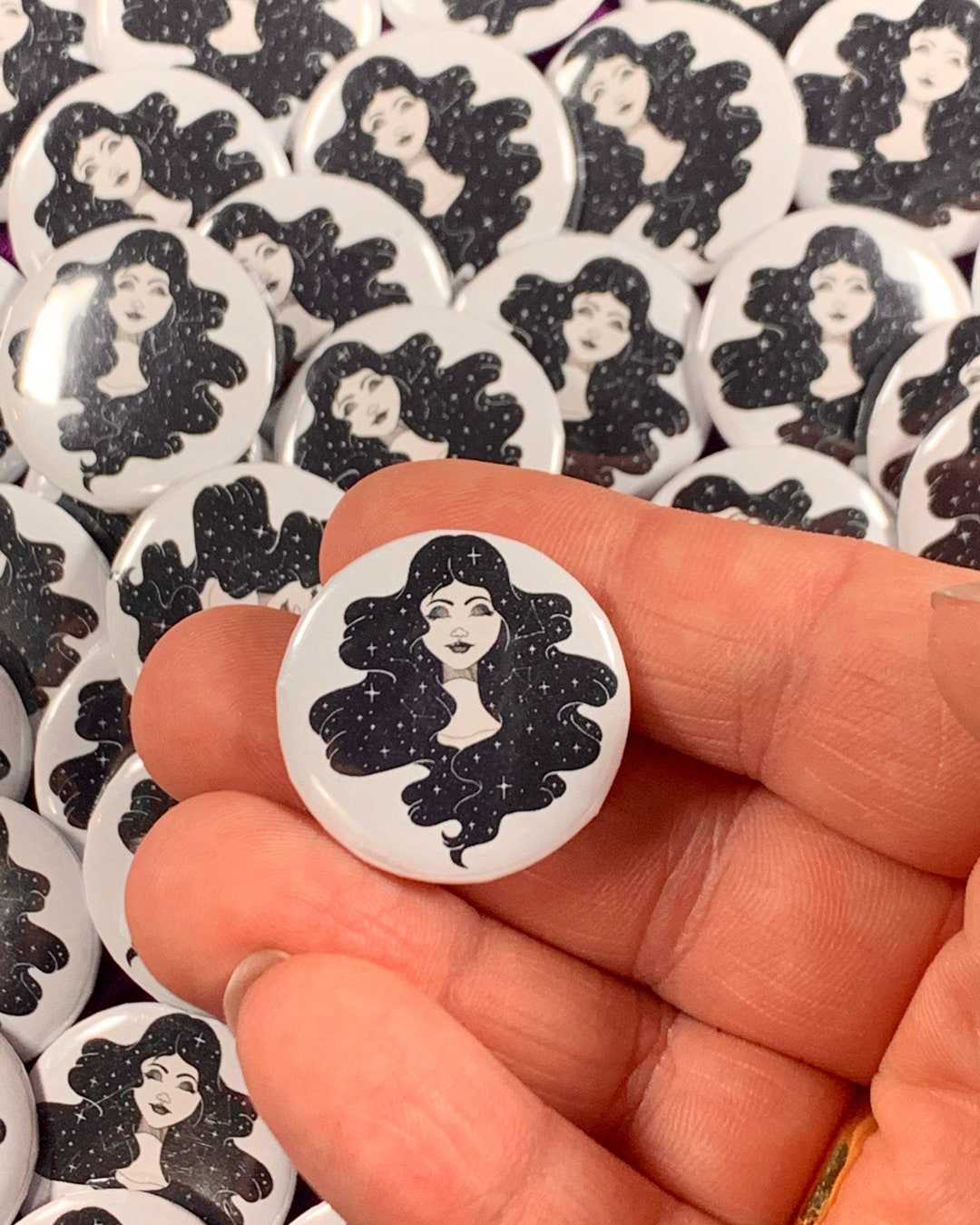 Constellation Badge. - Etsy