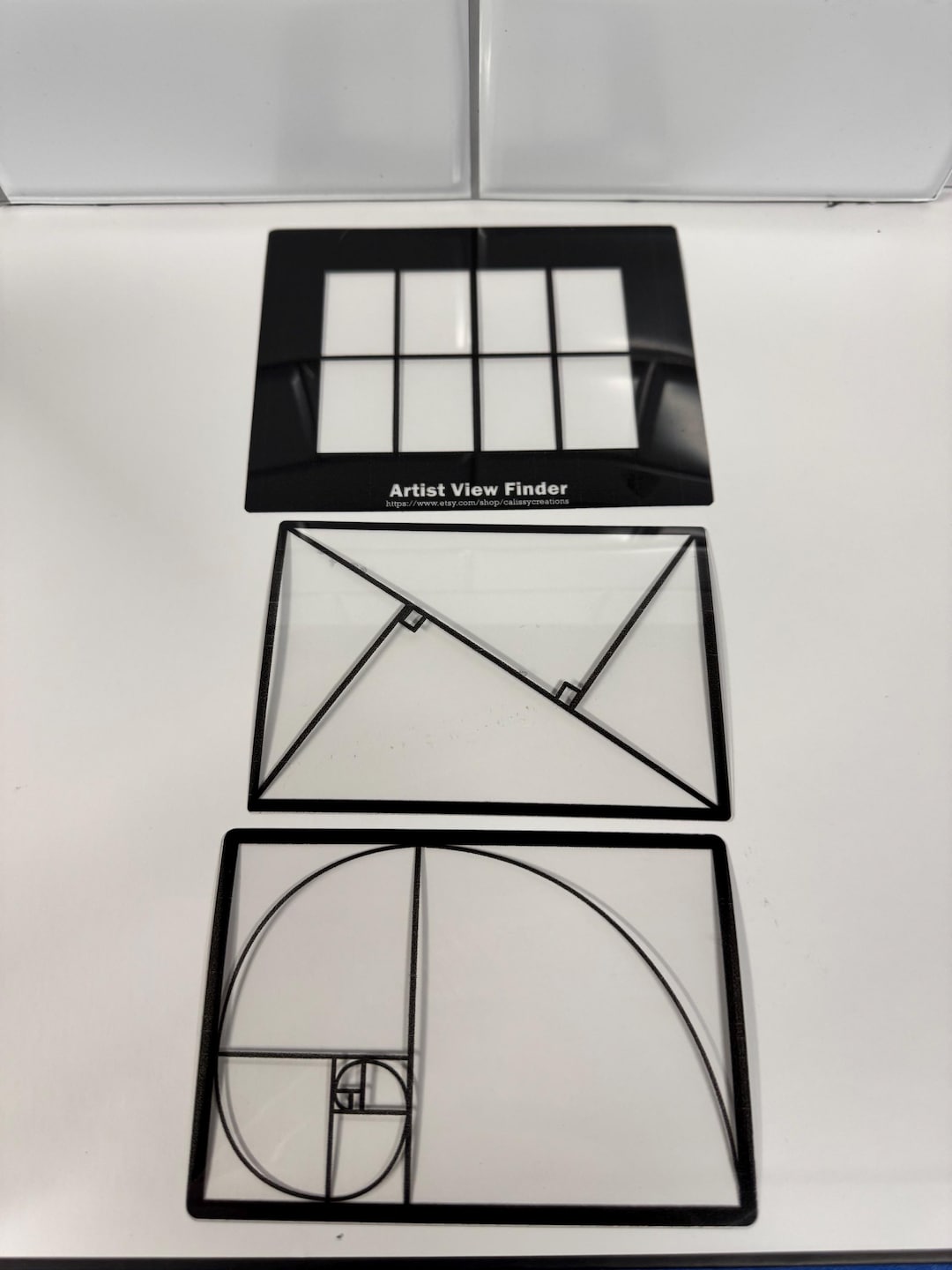 Transparent Artist View Finder Set of 3 - Etsy