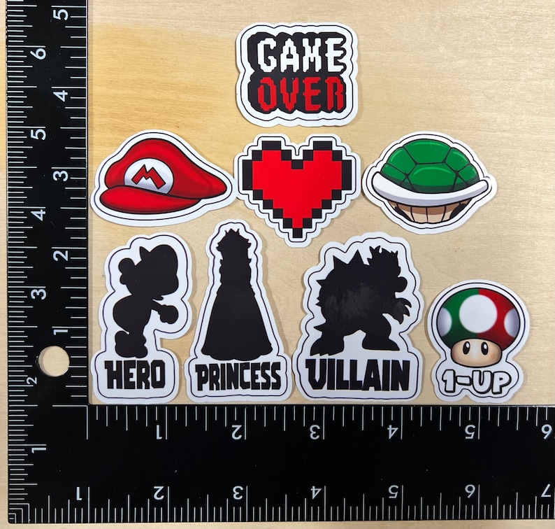 Video Game Sticker Pack Retro - Video Game Stickers, Computer Gaming ...