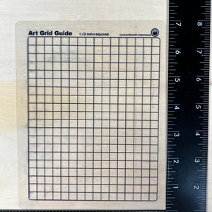 Transparent Drawing Grid Overlay - Etsy