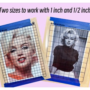 Grid Overlay 5x7 Size Sheet Transparent - Etsy