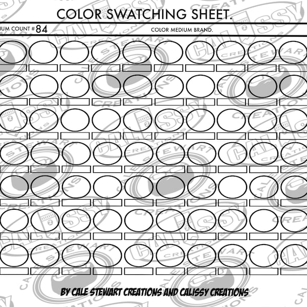 Distress Ink Color Chart - Etsy