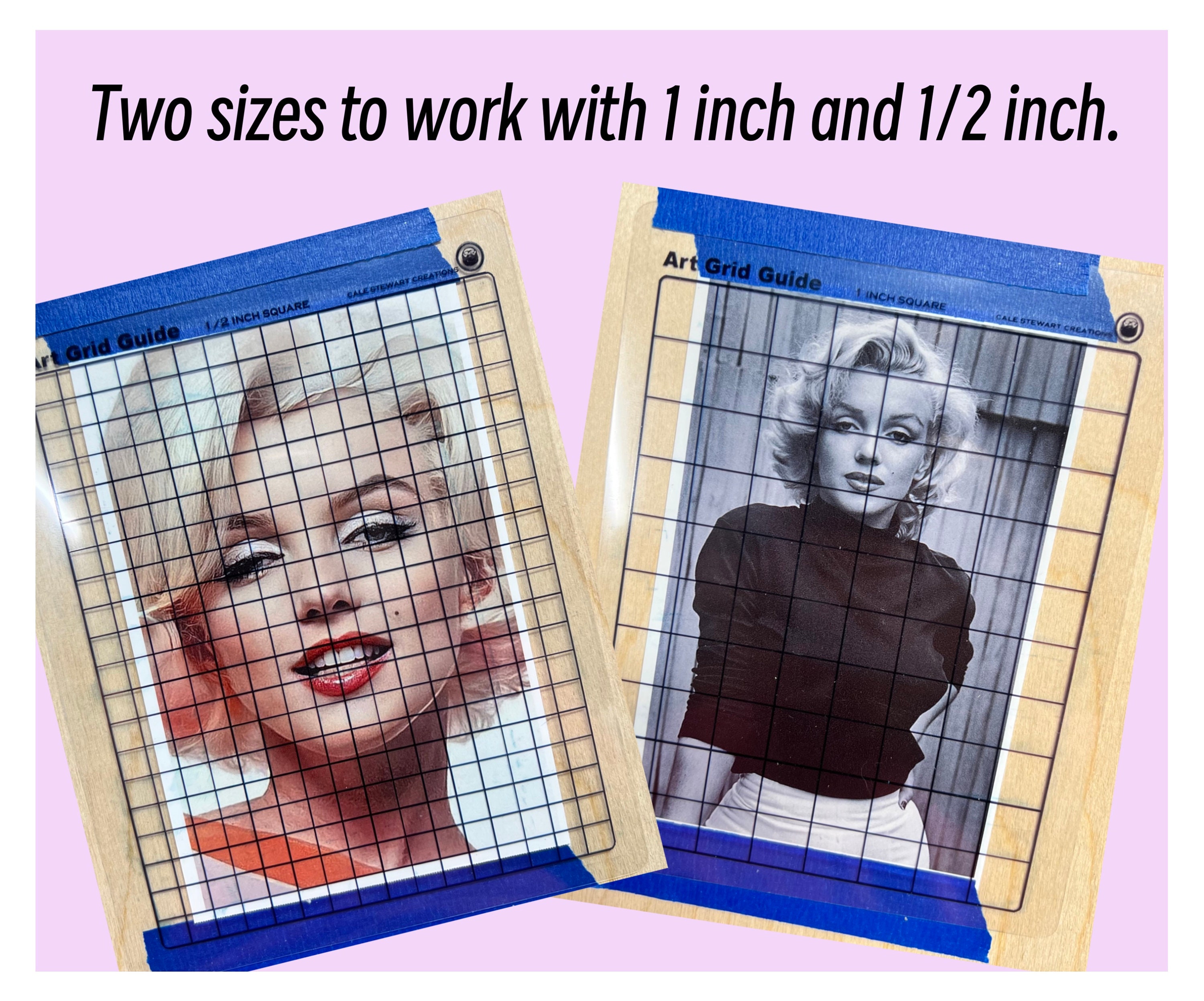 Digital Download for Printable Transparent Drawing Grid Overlay - Etsy