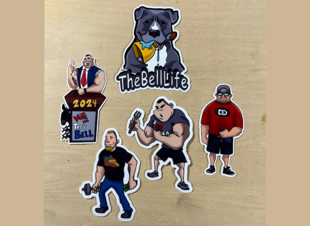 The Bell Life Sticker Collection Set 2 Pack of 5 - Stickers, Journal ...