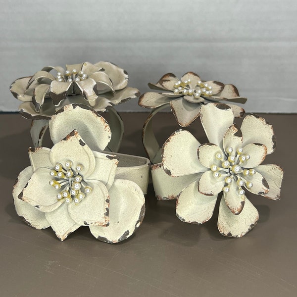 Pearl Napkin Rings - Etsy