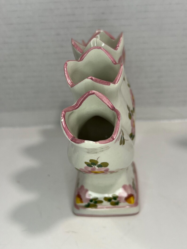 Mid Century Andrea by Sadek Art Pottery Tulipiere tulip Five Finger Bud ...