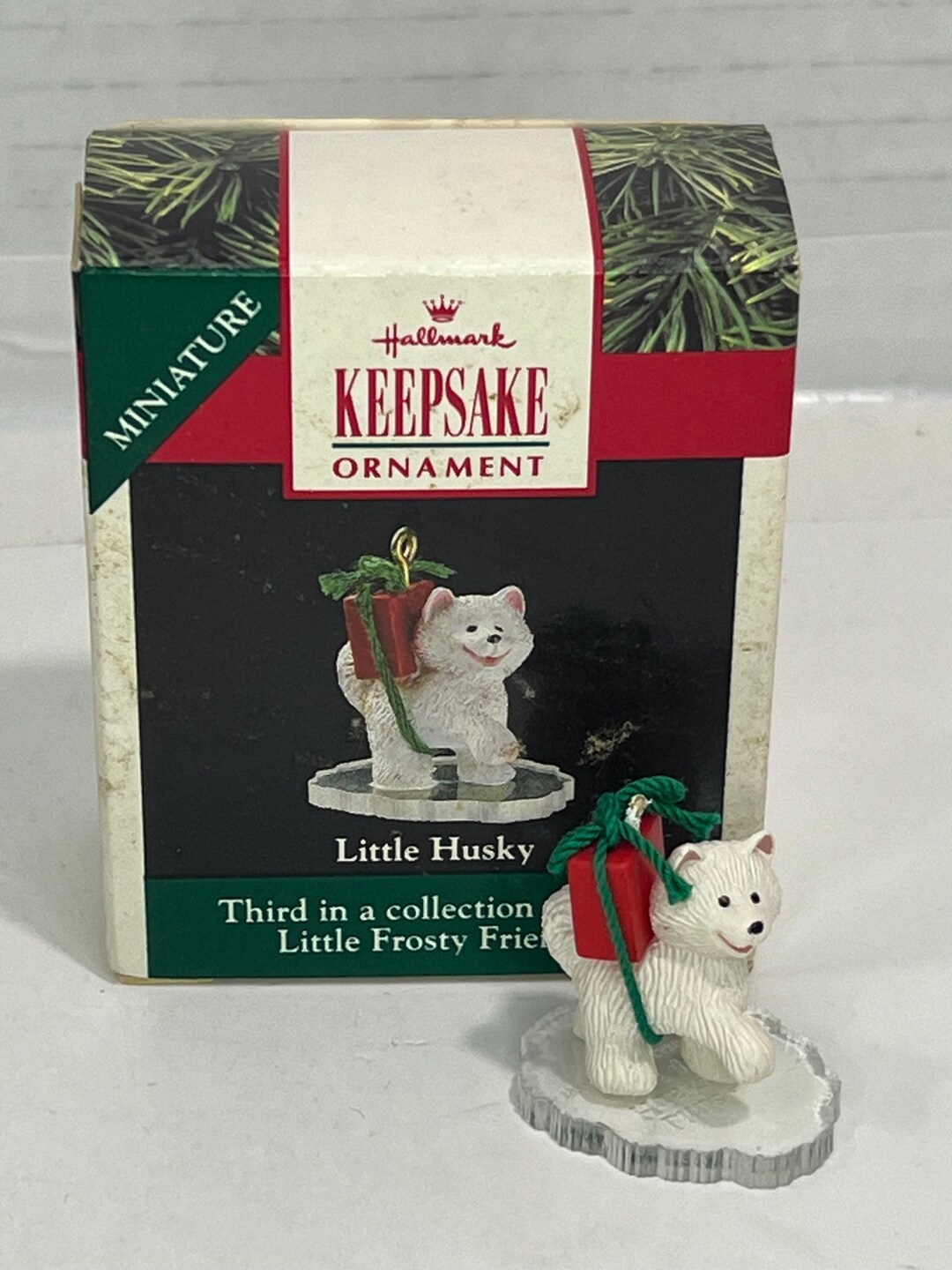 Vintage Hallmark Handcrafted Ornament Little Frosty Friends Collection ...