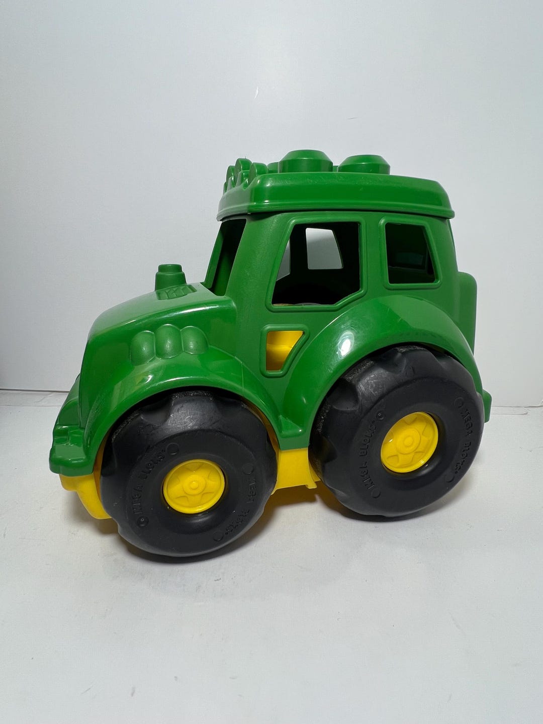 Mega Blocks John Deere Plastic Tractor - Etsy