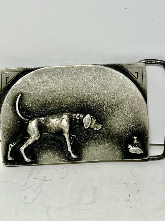 Vintage Pilgrim and Puritan Pewter Belt Buckles Desig… - Gem