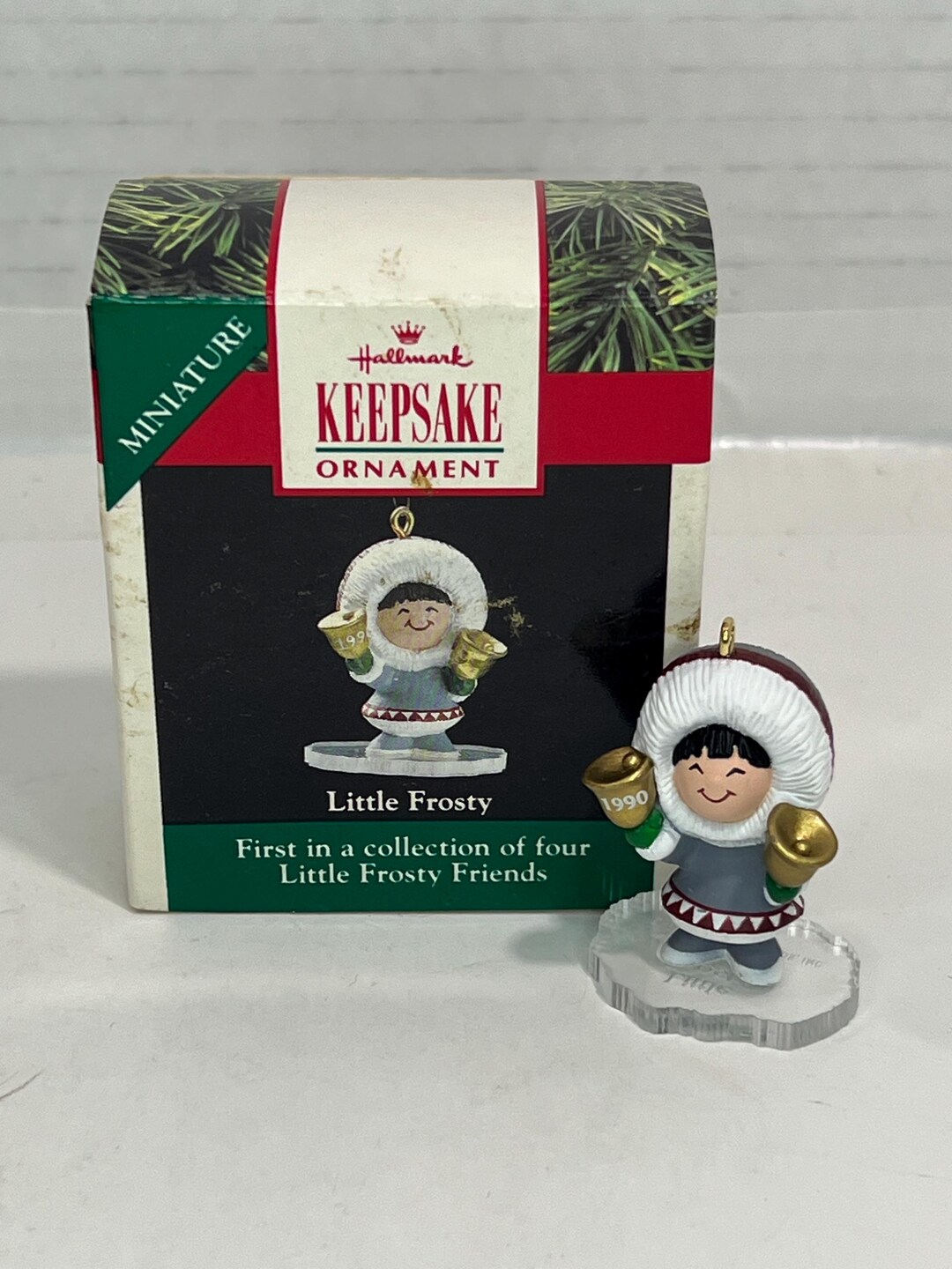 Vintage Hallmark Handcrafted Ornament Little Frosty Friends Collection ...