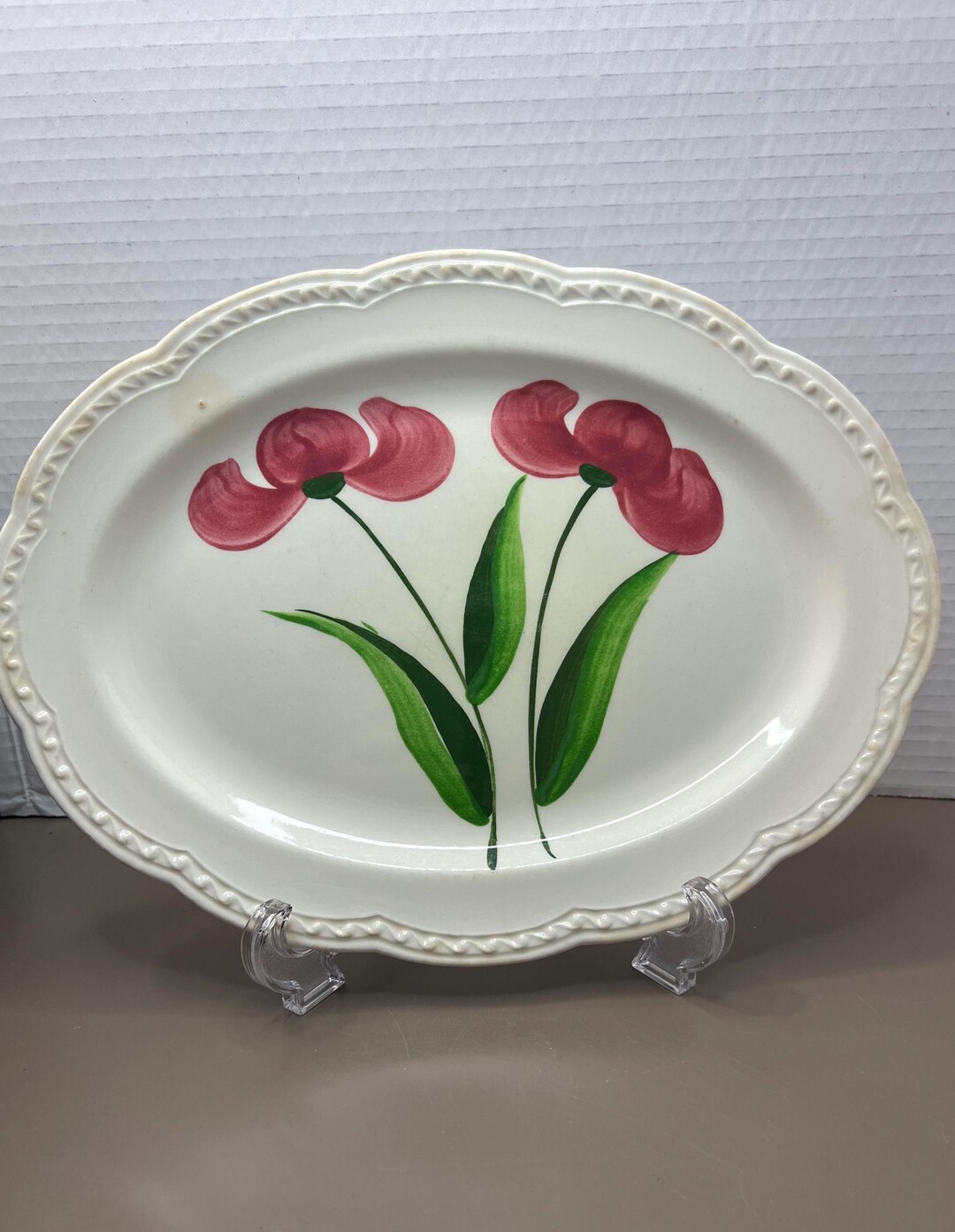 Mid Century Heritage Ware by Stetson Pottery Hand Painted Platter in ...