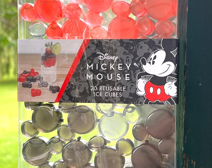 Disney Mickey Mouse Freezable Reusable Ice Cubes NIB - Etsy
