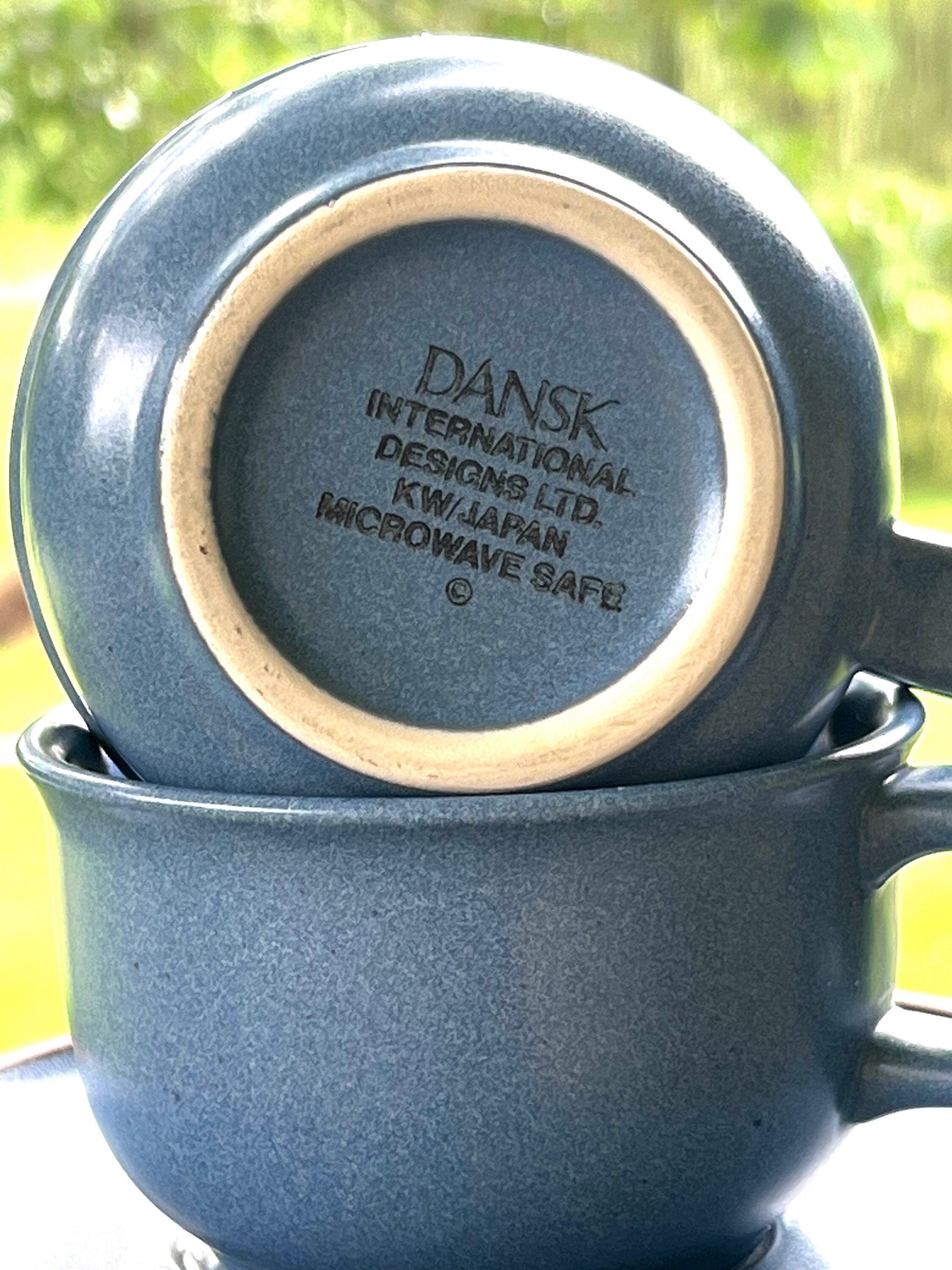 Dansk mesa Earthenware Cups and Saucers - Etsy