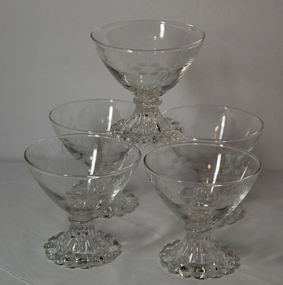 Berwick Burple Boopie Bubble Footed Glasses | Etsy