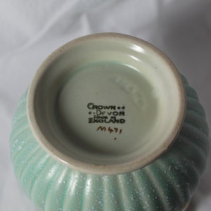 Rare Crown Devon Pottery Pale Green Speckled White - Etsy Israel