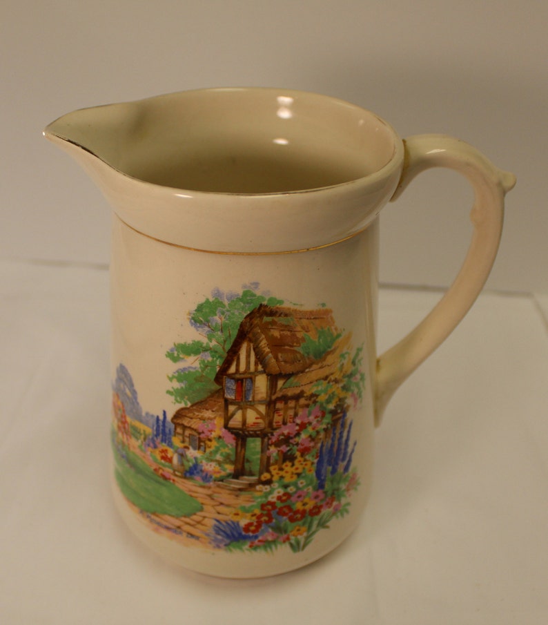 Pitcher a Midsummer Day Falcon Ware - Etsy