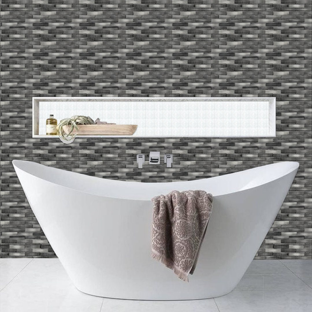 Basket Weave Glass Tile - Etsy