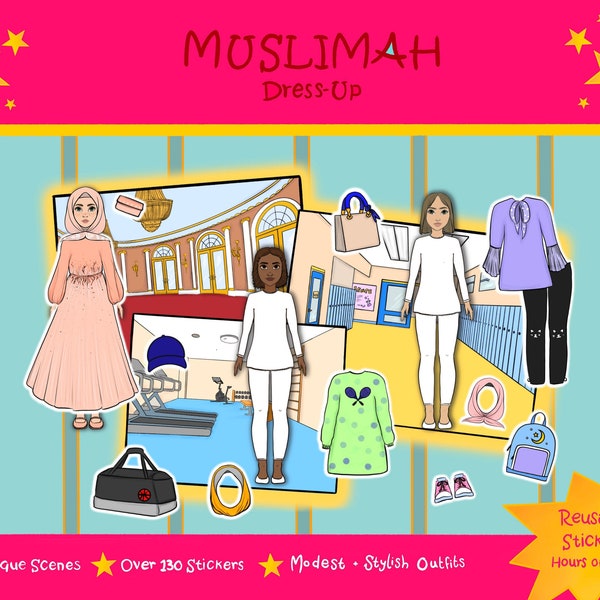 Dress up Activity Book - Etsy