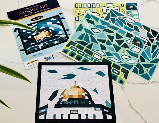 Aqsa Craft, Eid Adha Islamic Crafts, Mosque Wall Art, Al Aqsa, Dome of ...