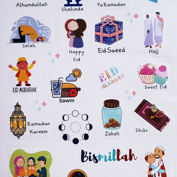 Ramadan Stickers - Etsy