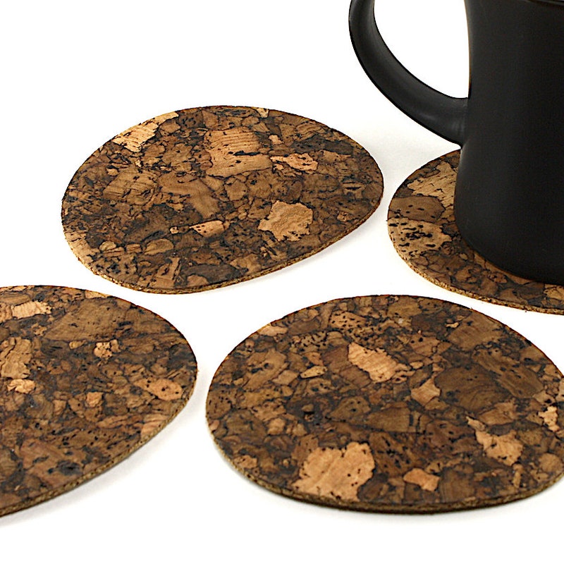 Cork Coasters - Etsy
