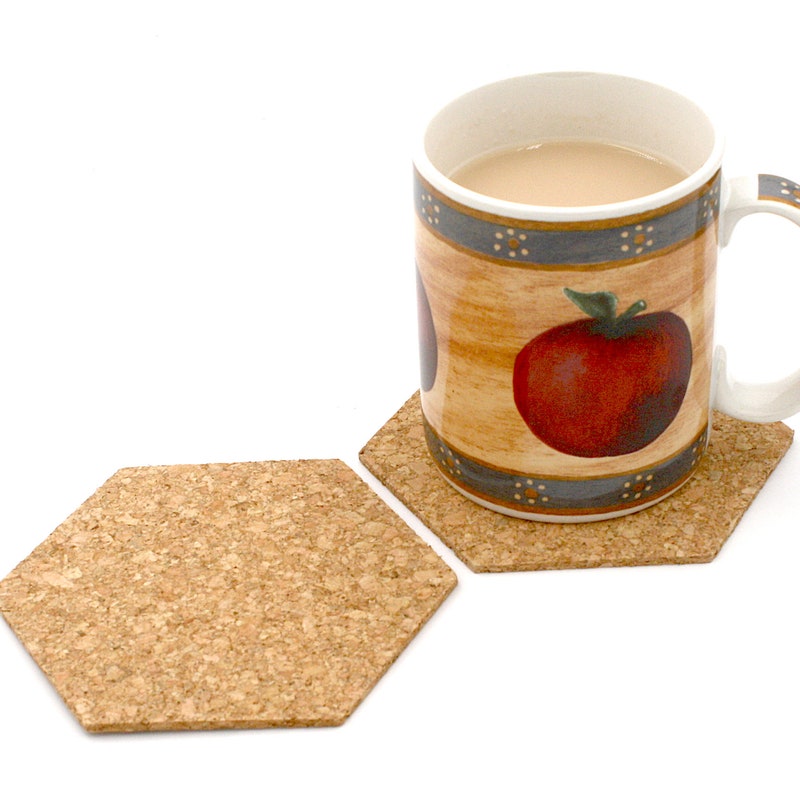Large Thick Cork Coasters - Etsy