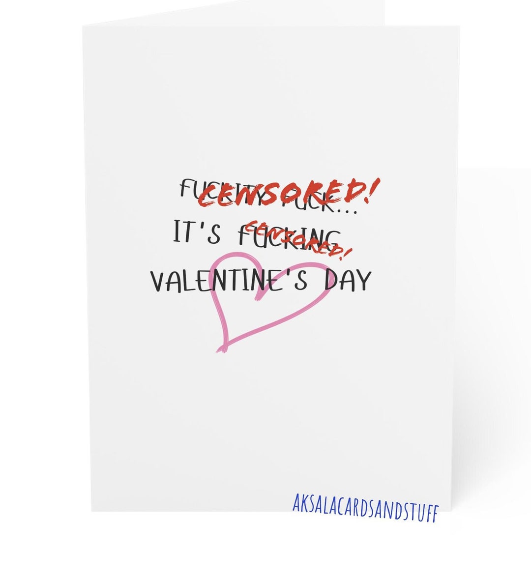 Inappropriate Valentine's Day Card, Funny Valentine's Day Card ...