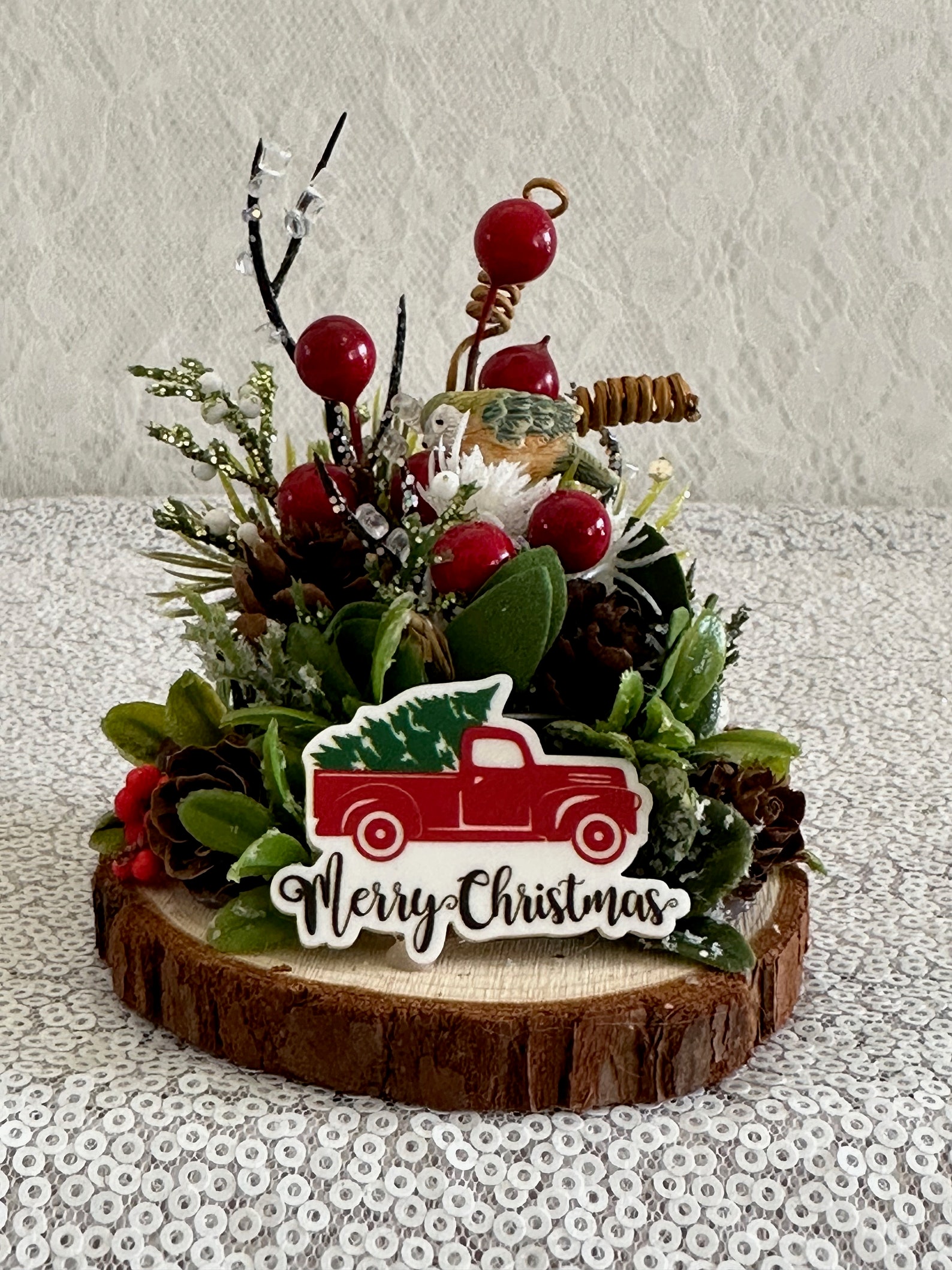 Miniature Christmas Scenes Miniature Wood Scenes Wood Base - Etsy