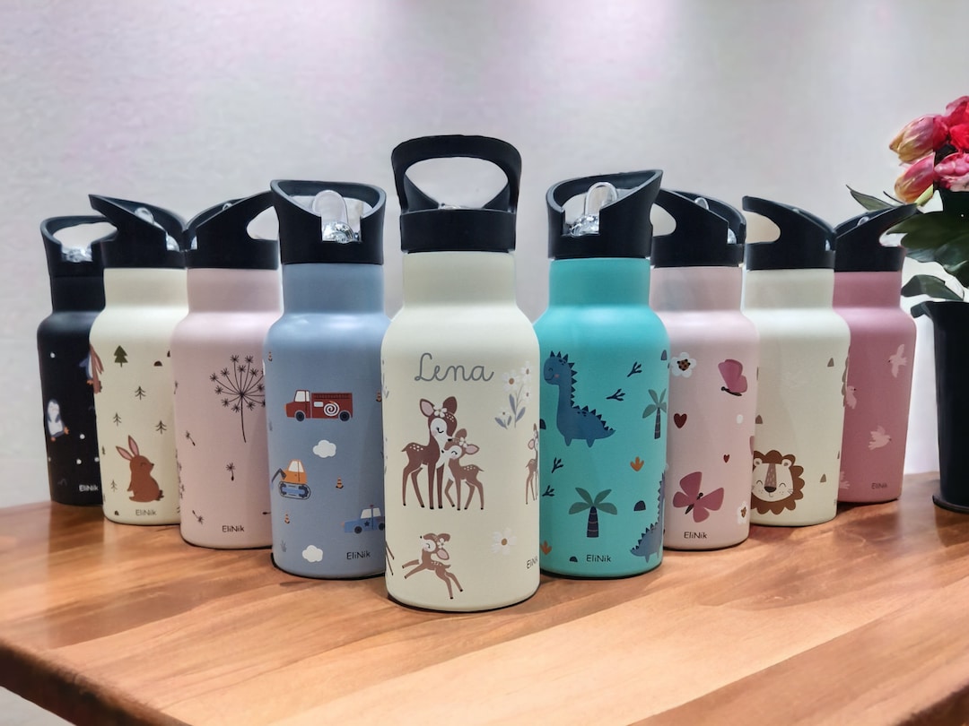 Wunderschone Trinkflasche Kinder Edelstahl Fotos
