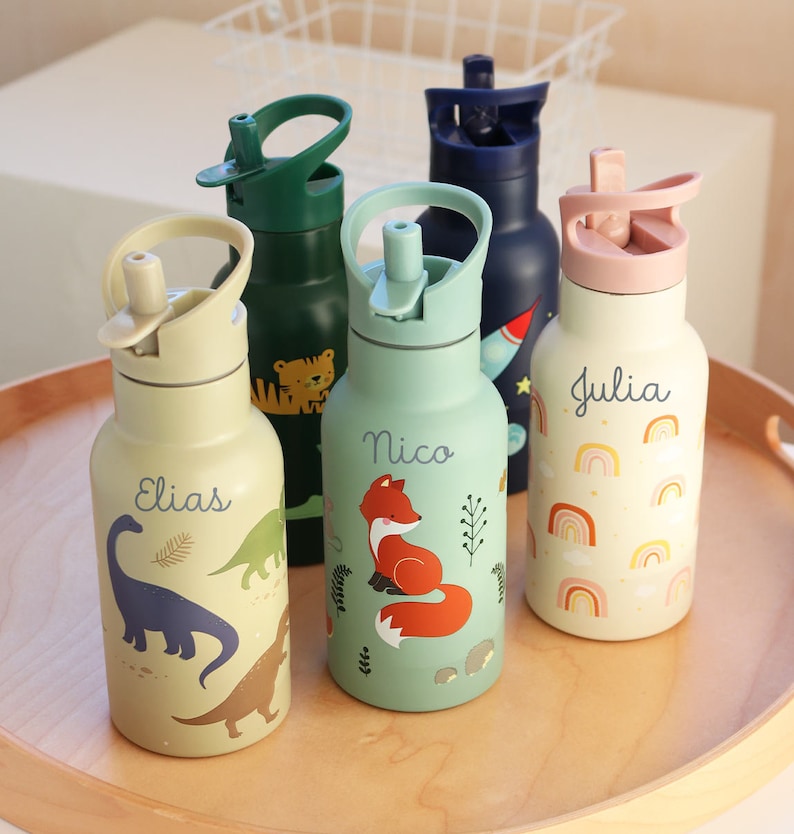 Wunderschone Trinkflasche Kinder Edelstahl Fotos
