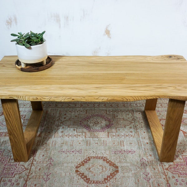 White Oak Coffee Table - Etsy