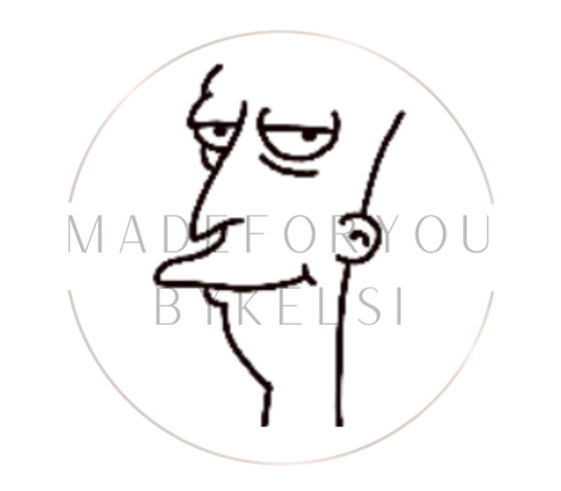 Sideshow Bob and Cecil Digital PNG Files - Etsy